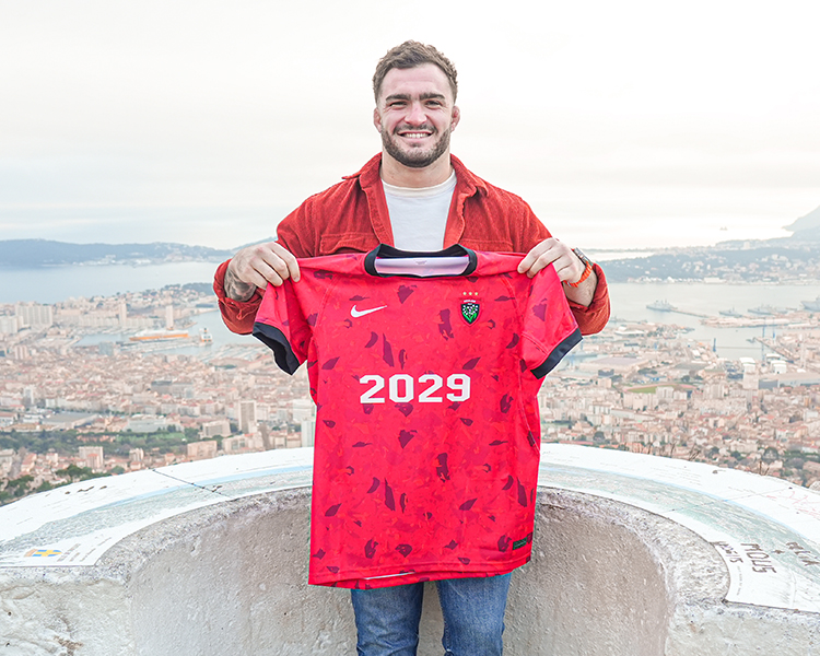 Teddy Baubigny, Toulonnais jusqu’en 2029 ! – RCT – Rugby Club Toulonnais